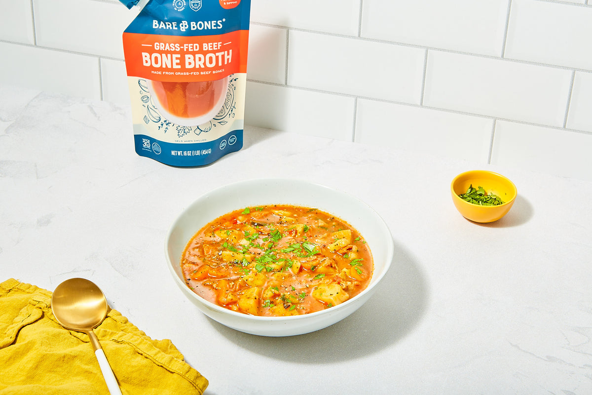 Bacon and Mushroom Soup – Bare Bones