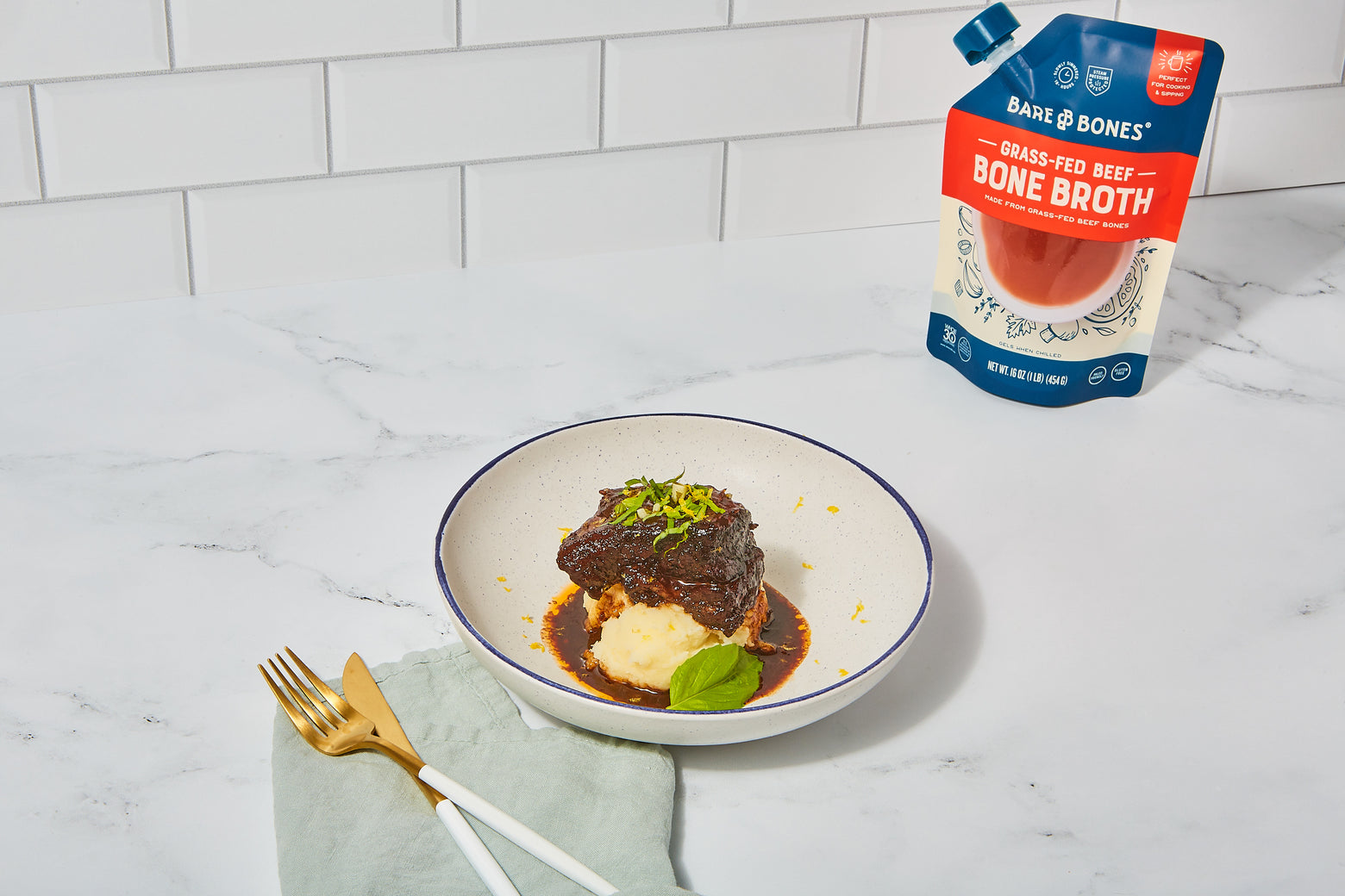 Balsamic Braised Short Ribs – Bare Bones