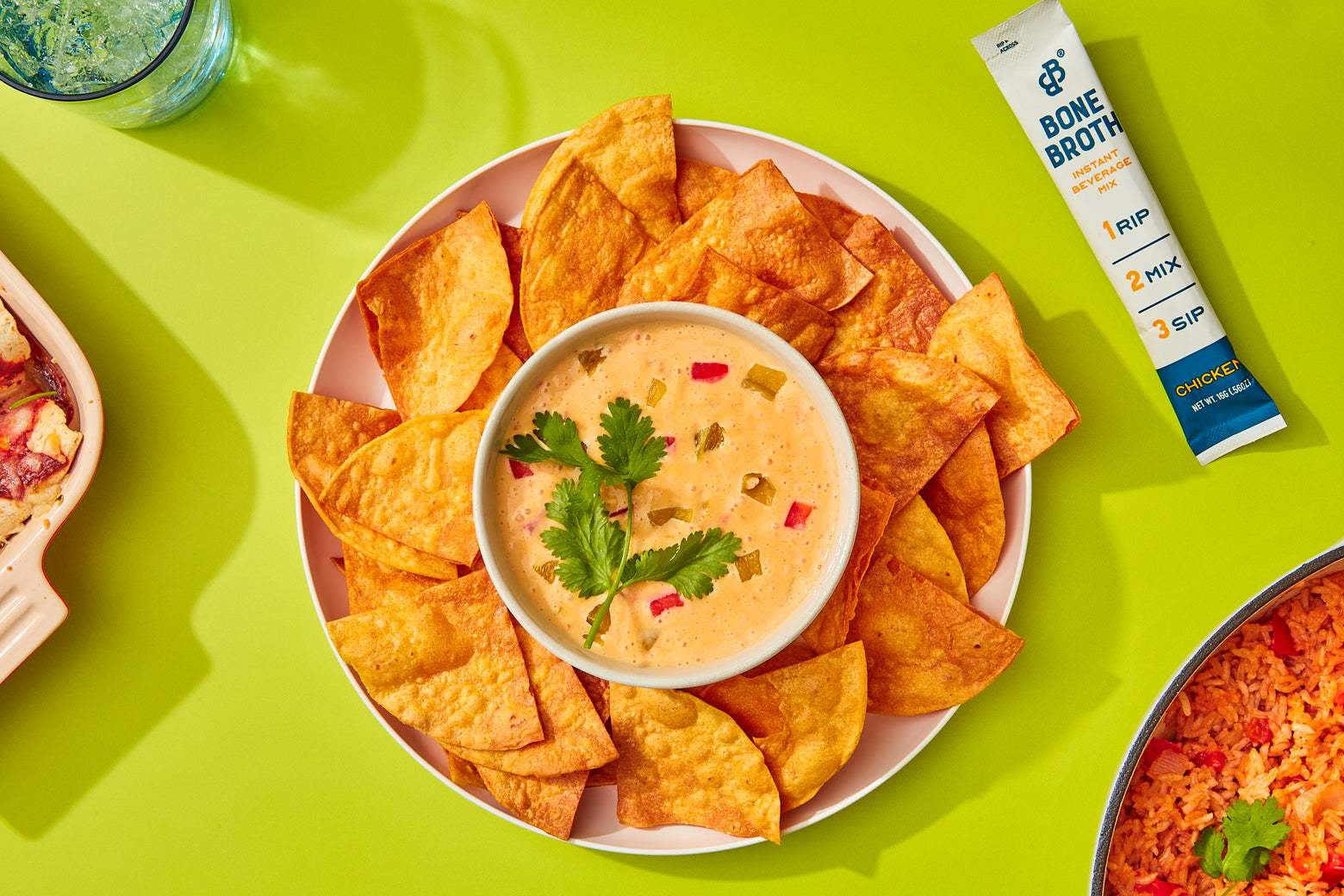 Chicken Queso Dip – Bare Bones