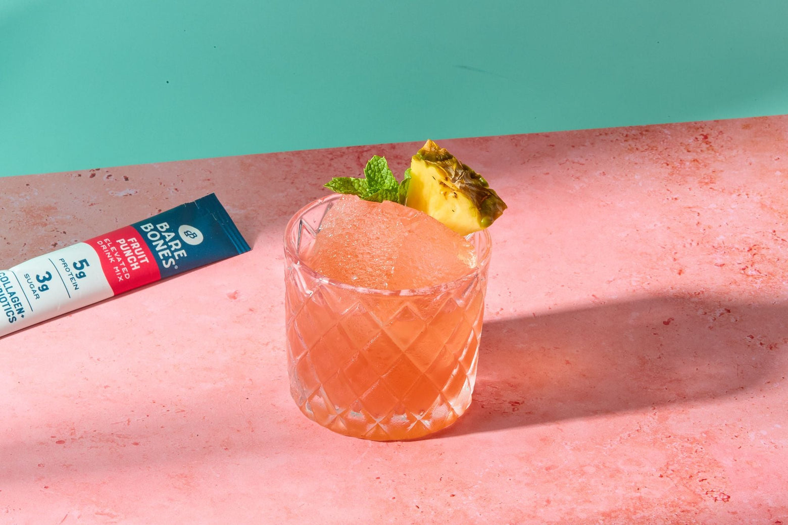 Smoky Summer Punch Mocktail – Bare Bones