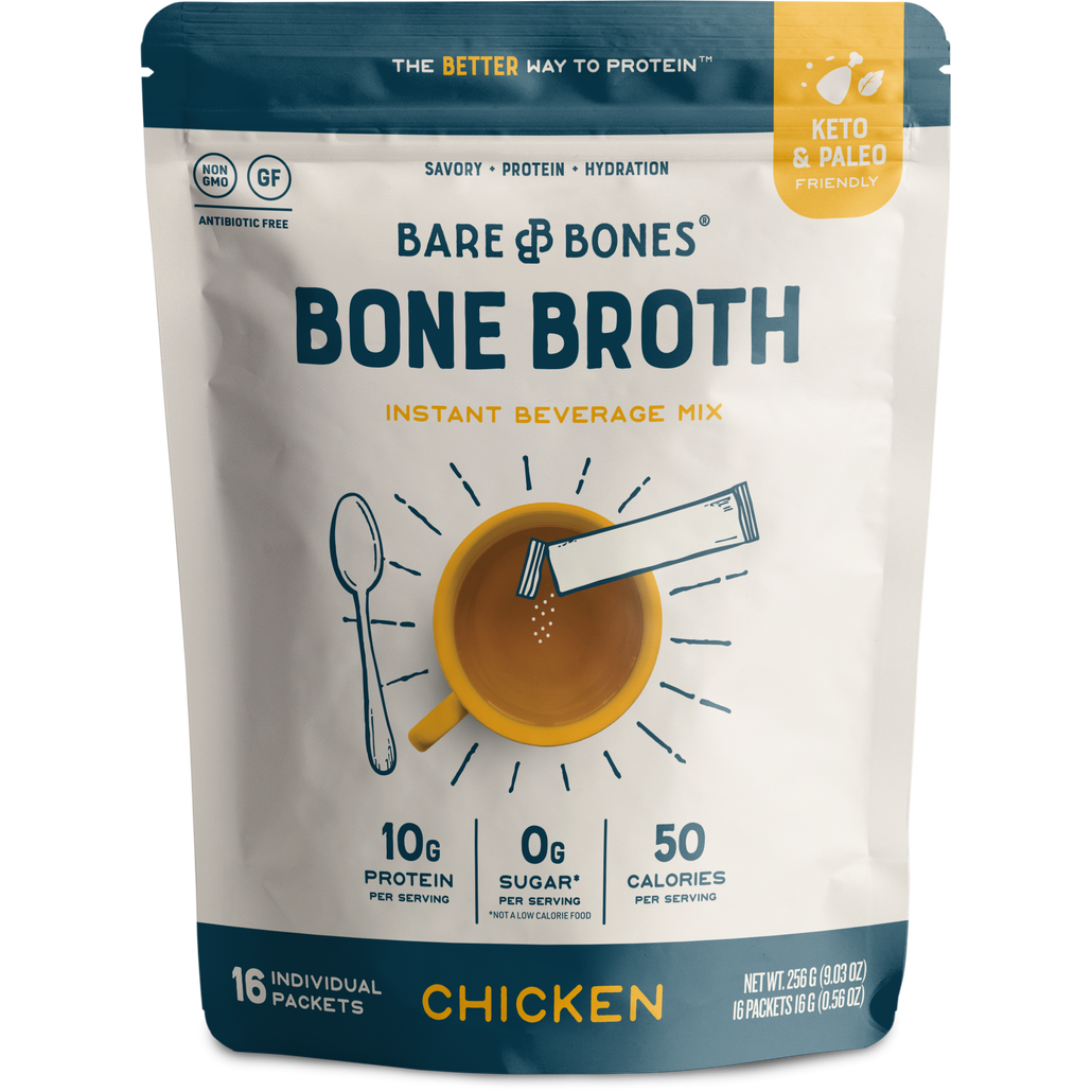Instant Bone Broth | On-The-Go Bone Broth Packets – Bare Bones